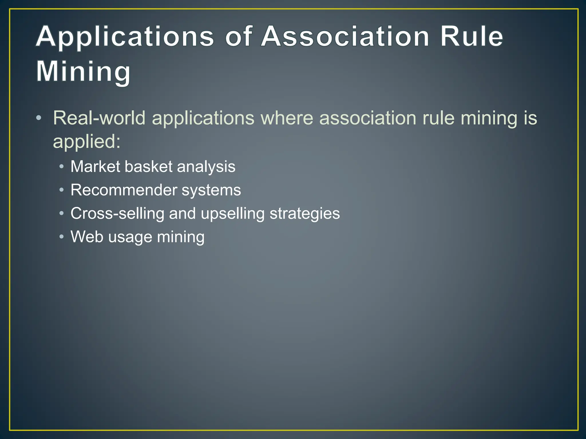 Association Rule Mining With Apriori Algorithm Pptx
