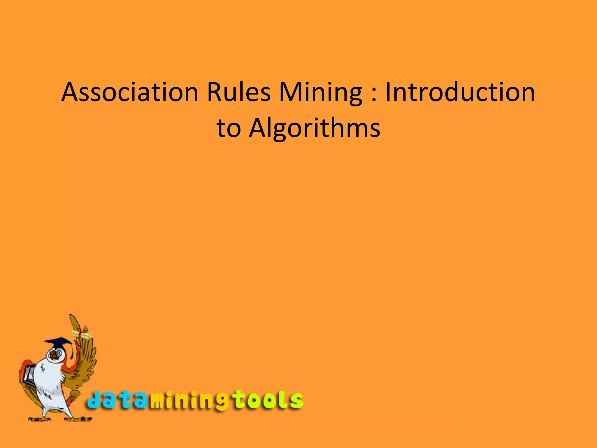 Association Rules Ppt