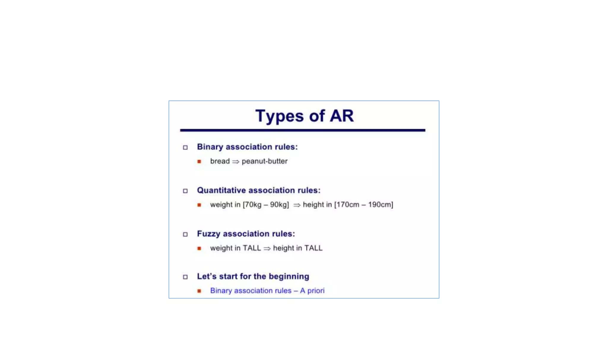 Association Rules Apriori Algorithm Pptx Computing Technology