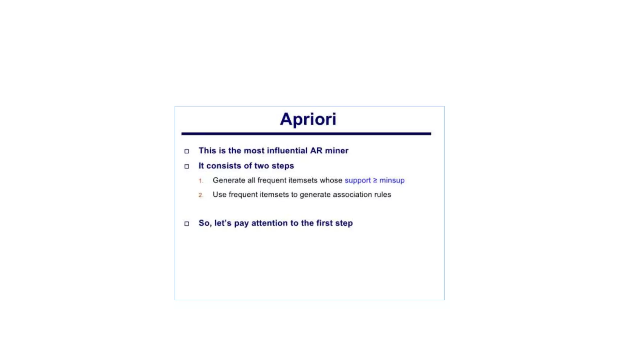 Association Rules Apriori Algorithm Pptx Computing Technology