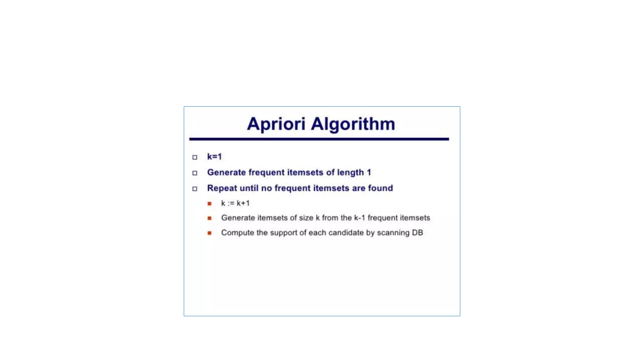 Association Rules Apriori Algorithm Pptx Computing Technology