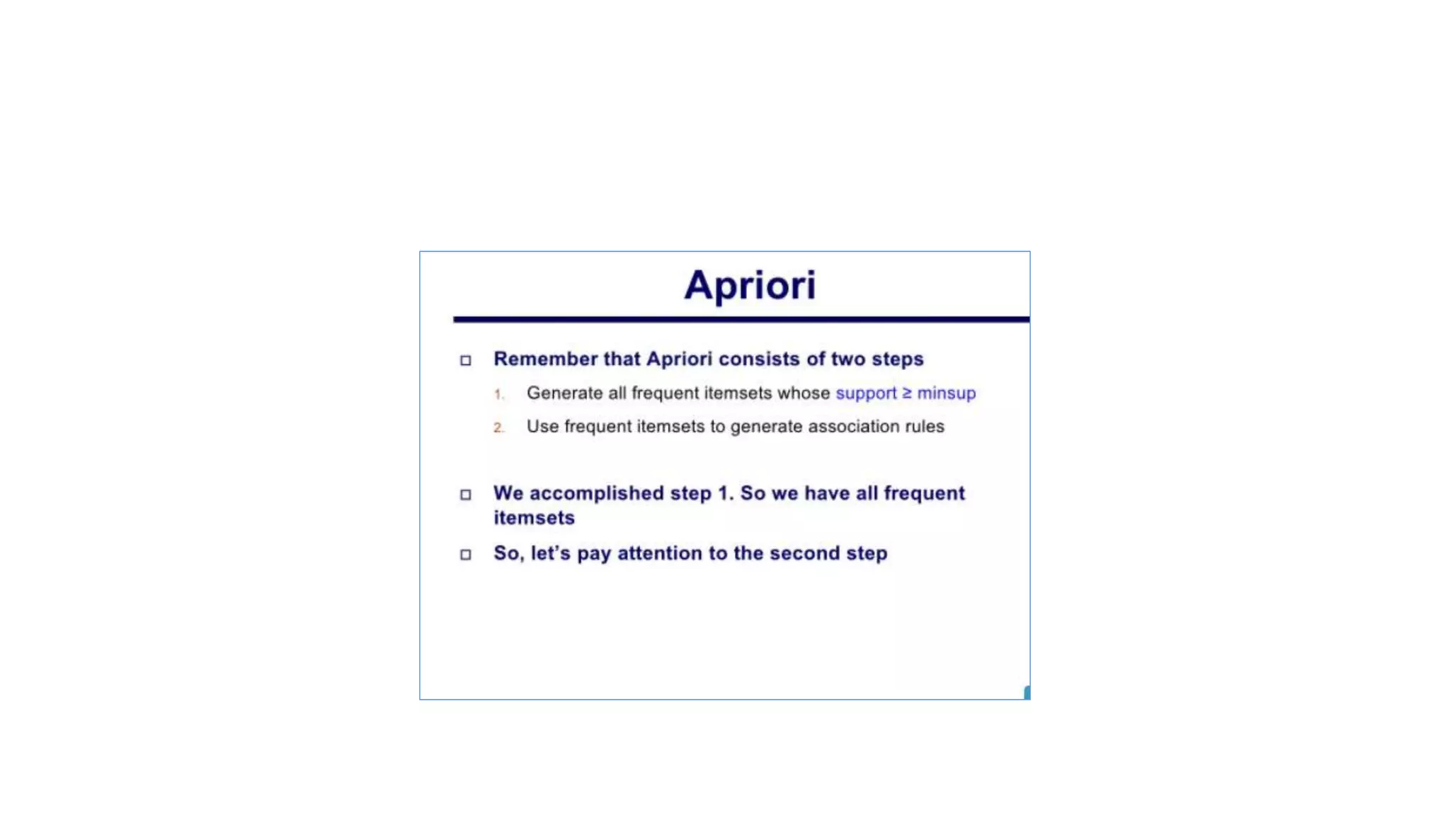 Association Rules Apriori Algorithm Pptx Computing Technology