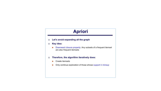Association Rules Apriori Algorithm Pptx Computing Technology And Computing
