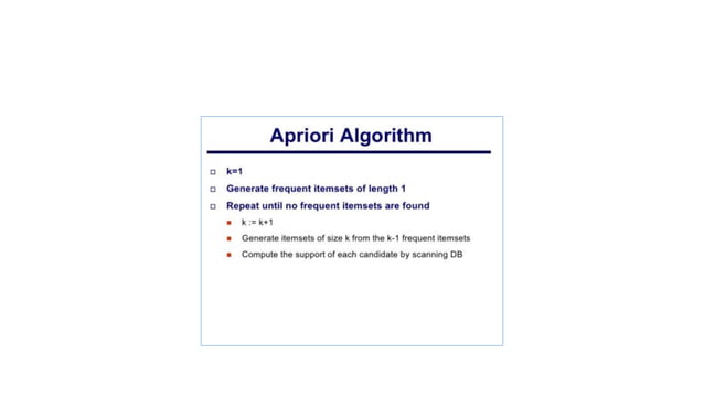 Association Rules Apriori Algorithm Pptx Computing Technology And Computing