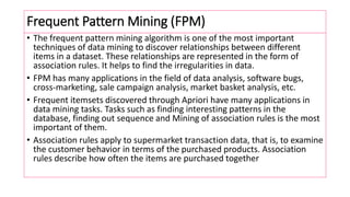 Association rules apriori algorithm | PPTX | Computing | Technology & Computing