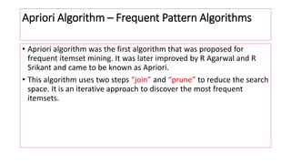 Association rules apriori algorithm | PPTX | Computing | Technology & Computing