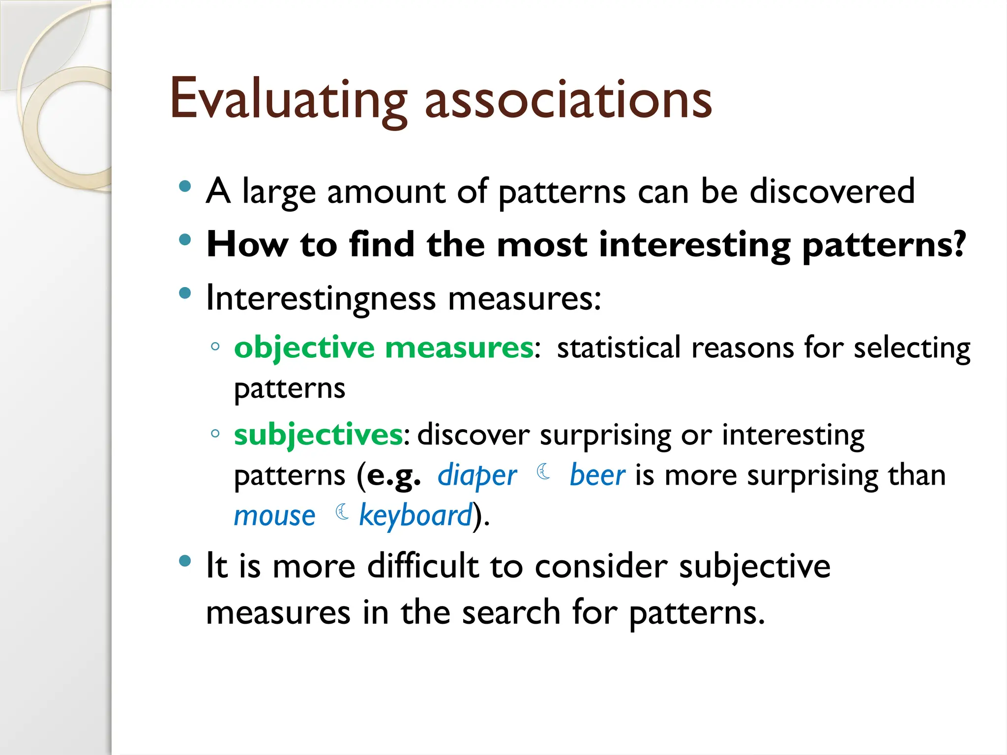 Associations analysis datamining and data warehouse | PPTX