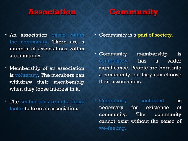 Applied Sociology: Associations & Institutions.ppt