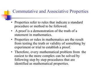 Associative and Commutative Property.ppt