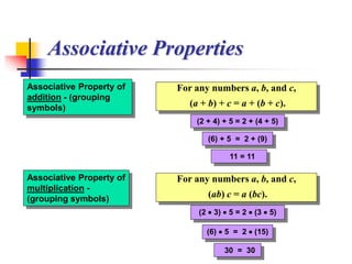 Associative and Commutative Property.ppt