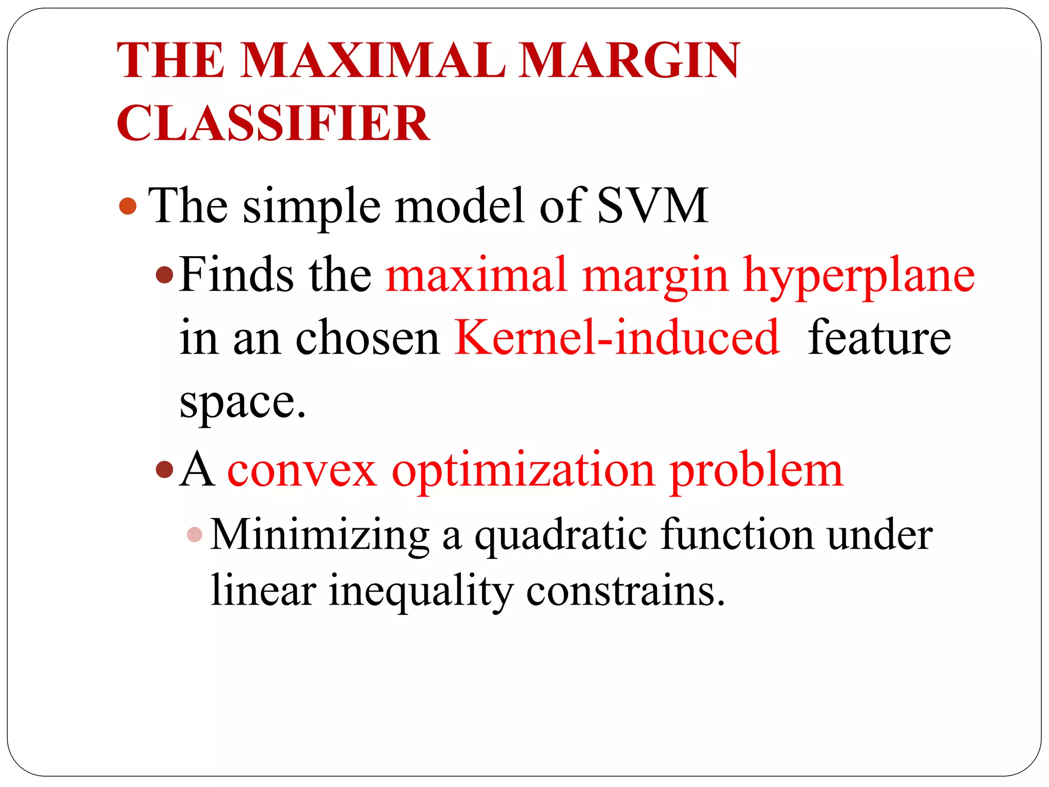 Support Vector Machine And Associative Classification Ppt