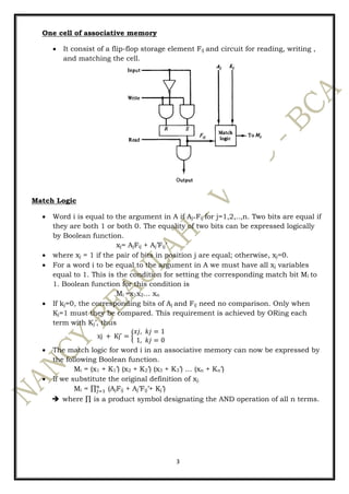 Associative memory | PDF