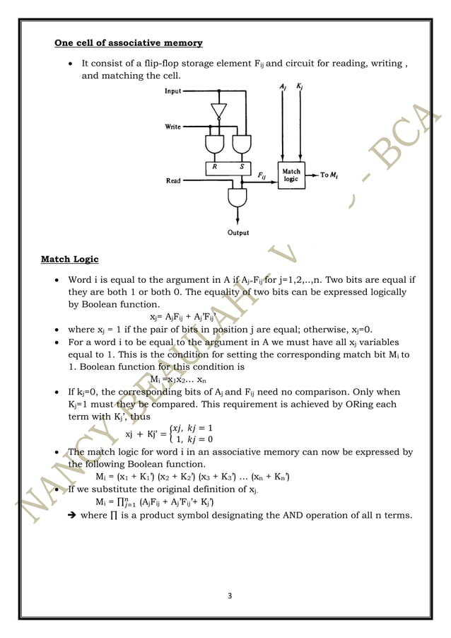 Associative memory | PDF