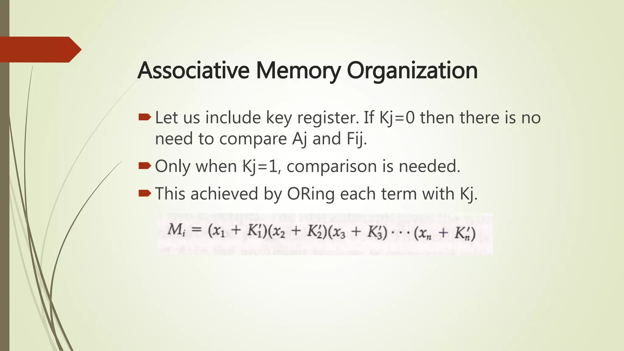 Associative memory 14208 | PPTX