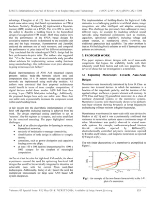 Associative memory implementation with artificial neural networks | PDF