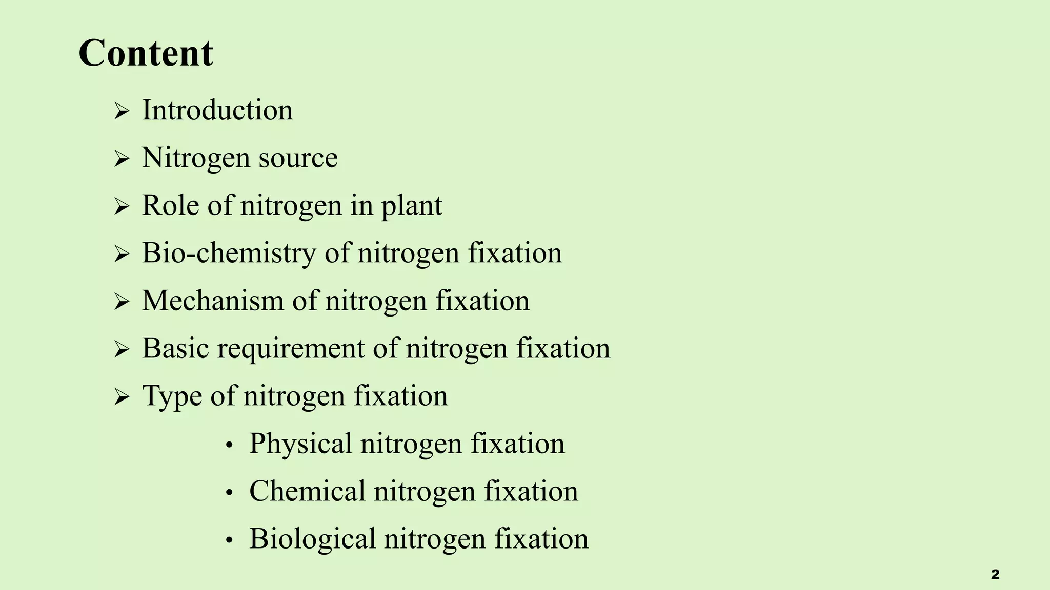 Associative nitrogen fixation | PPTX