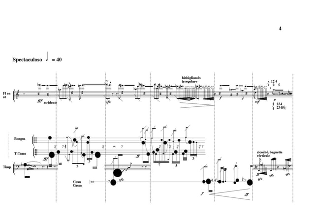 "Assonant" for flute and percussion | PPT