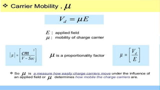 DIFFUSION AND DRIFT CURRENT | PPTX