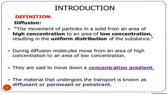 DIFFUSION AND DRIFT CURRENT | PPTX