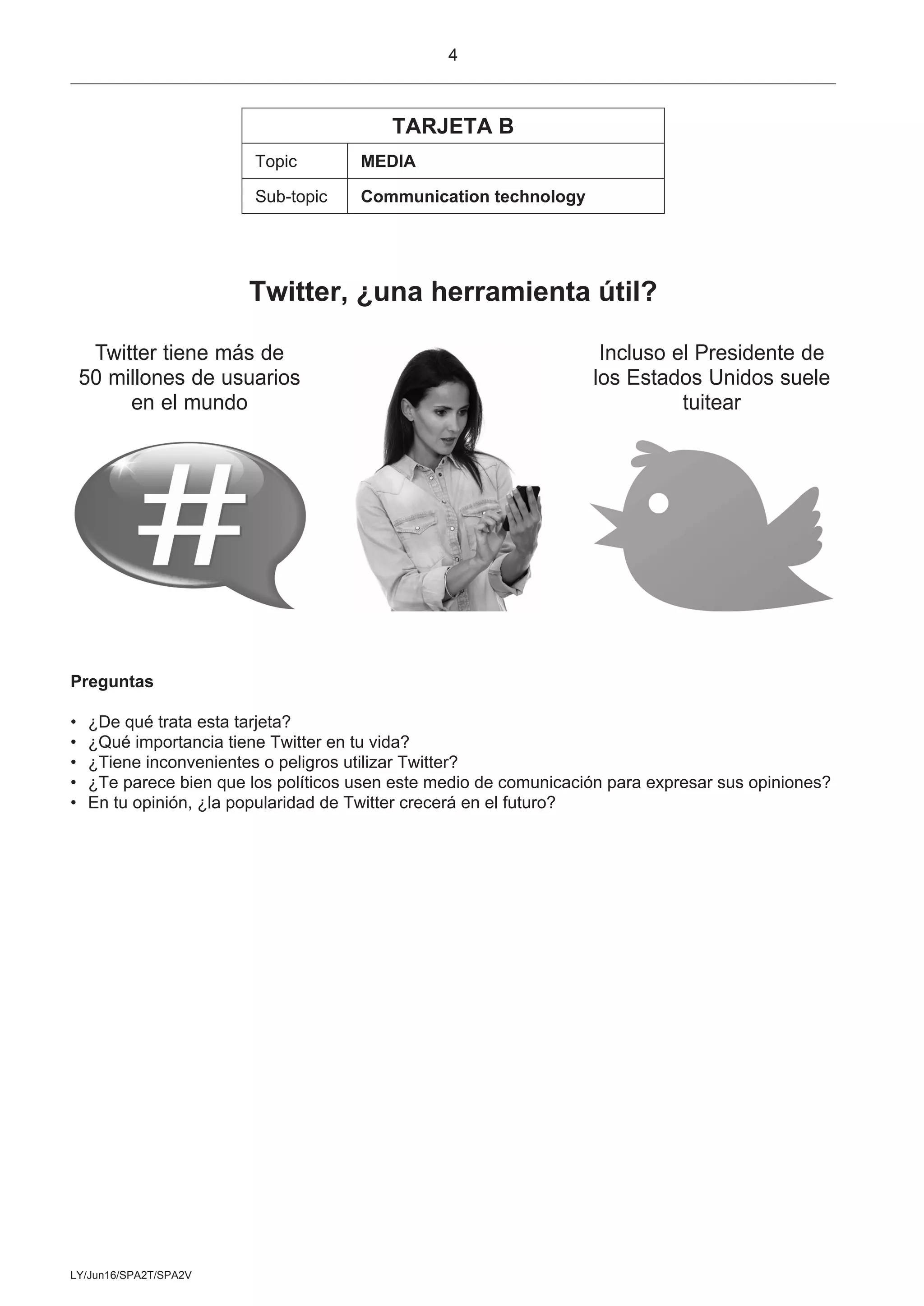 AS speaking - Stimulus cards / Tarjetas de conversación (Spanish ...