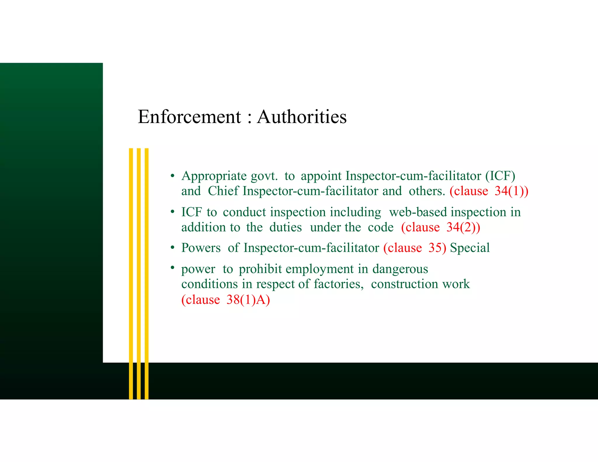 The Occupational Safety, Health and Working Conditions Code, 2019 | PDF
