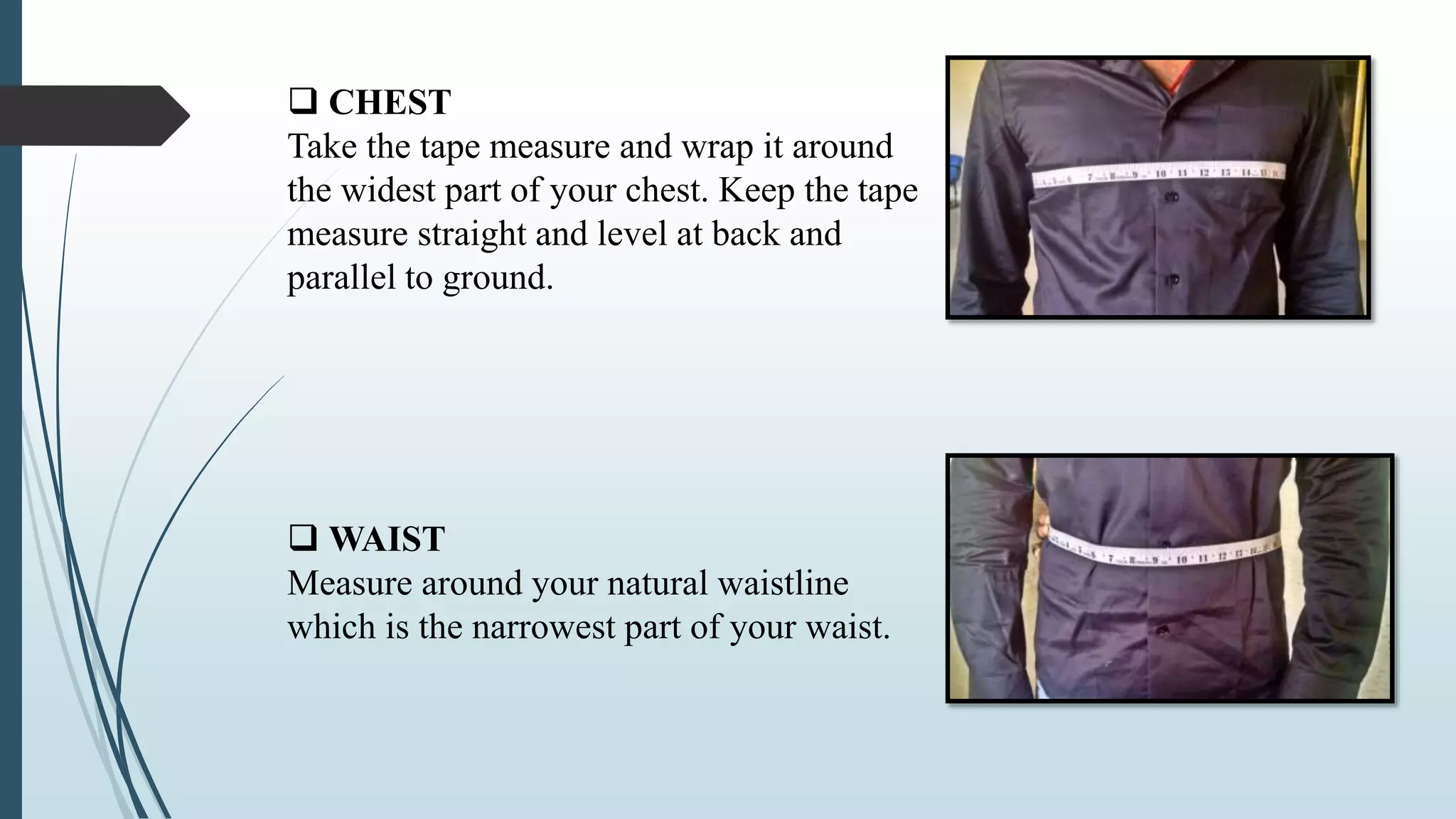 Buyer manual & measuring of 3 garments | PPTX