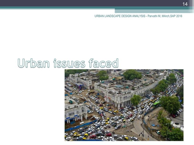 Urban Landscape Design | PPT