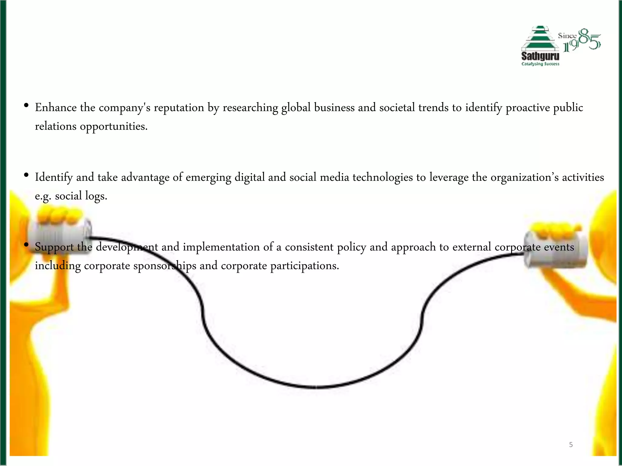 Job Description - Asst. Manager – Branding & Corporate Communications | PPT