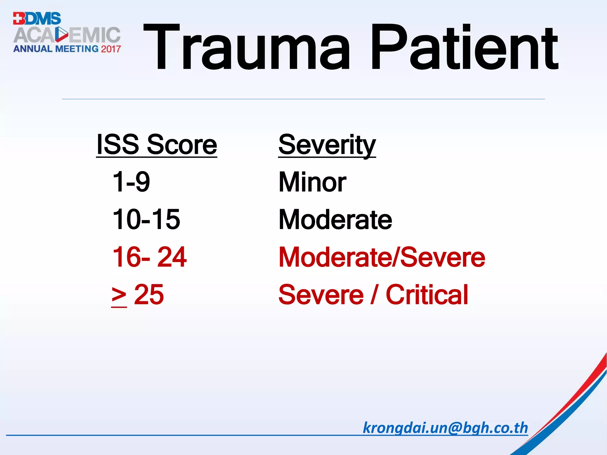 Trauma Care System and Role of Nurses in Trauma Fast Track | PDF
