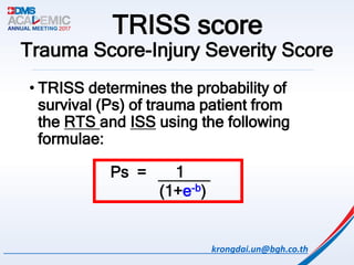 Trauma Care System and Role of Nurses in Trauma Fast Track | PDF