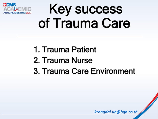 Trauma Care System and Role of Nurses in Trauma Fast Track | PDF