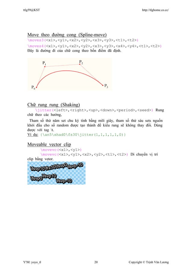 Hướng Dẫn 】Ý Nghĩa Aegisub Tags | PDF
