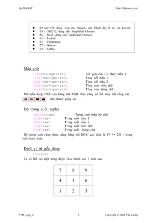 Hướng Dẫn 】Ý Nghĩa Aegisub Tags | PDF