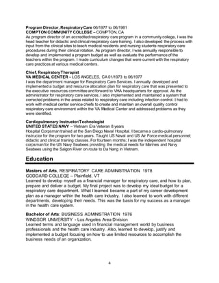 Asst living admin in training resume 1.9.17 | Healthcare Industry ...