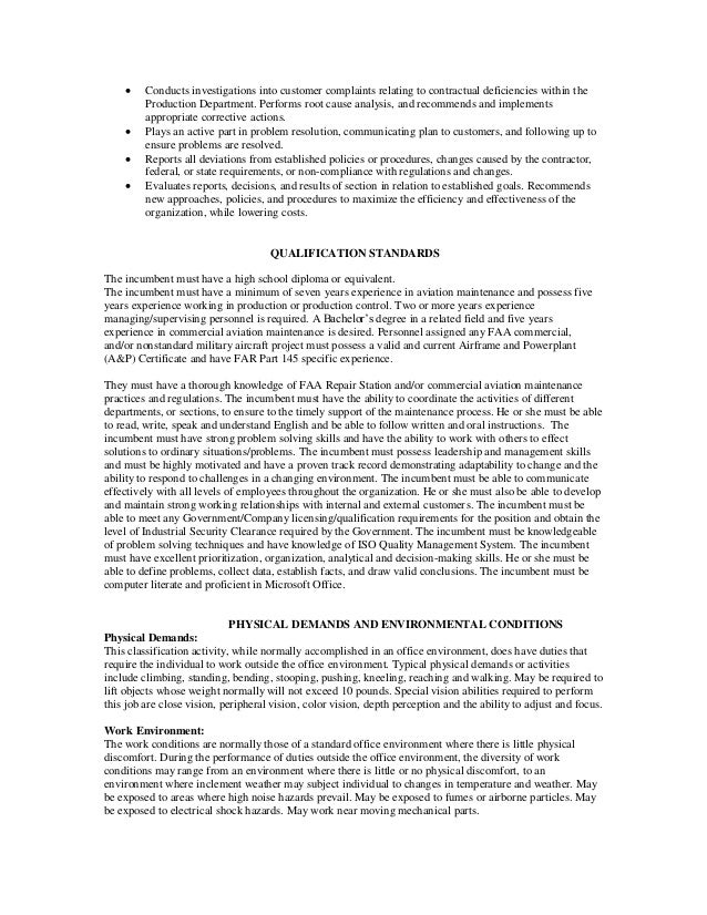 Assistant Program Manager FAA Repair Station- Cairns Field--Army Flee…