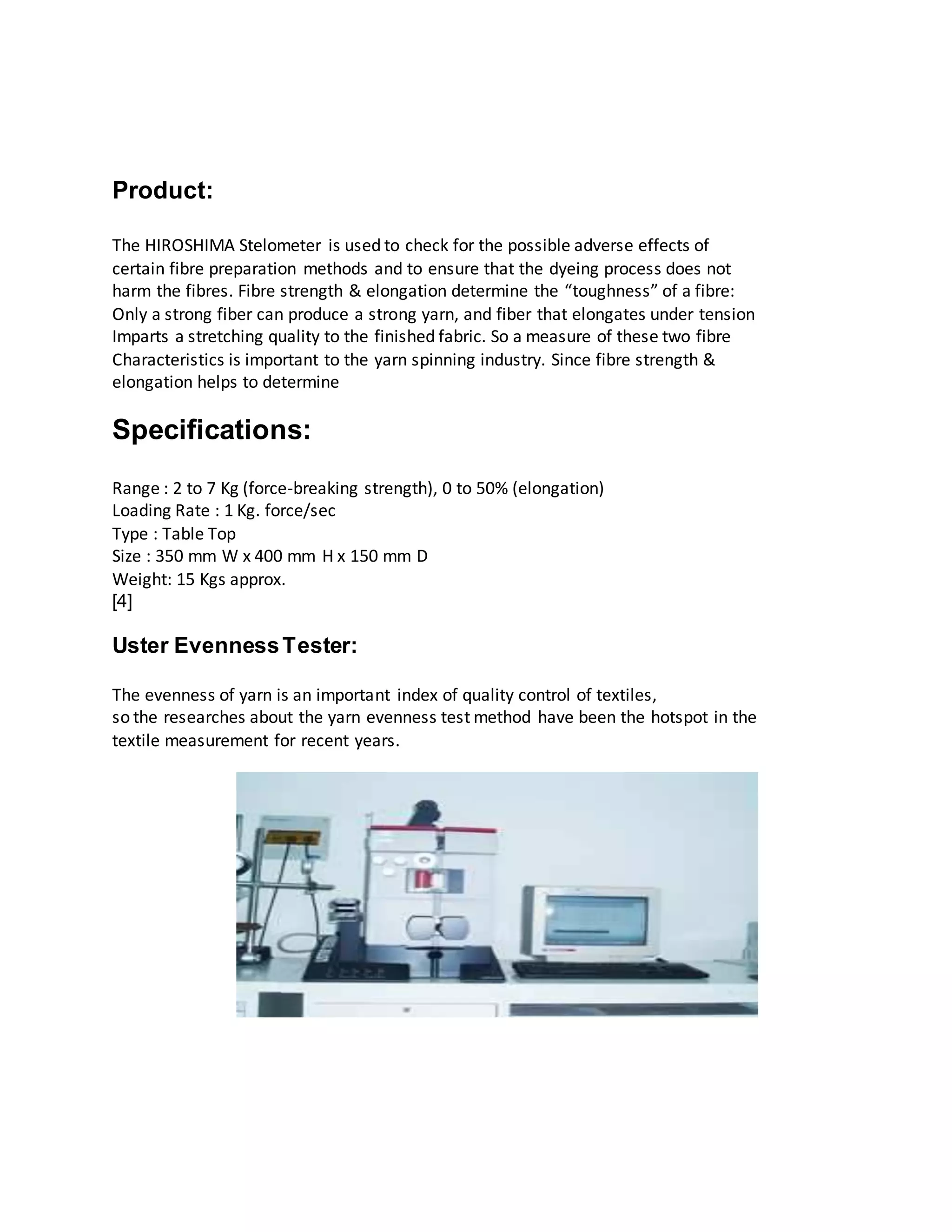 HVI- High Volume Instrument | DOCX