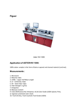 HVI- High Volume Instrument | DOCX