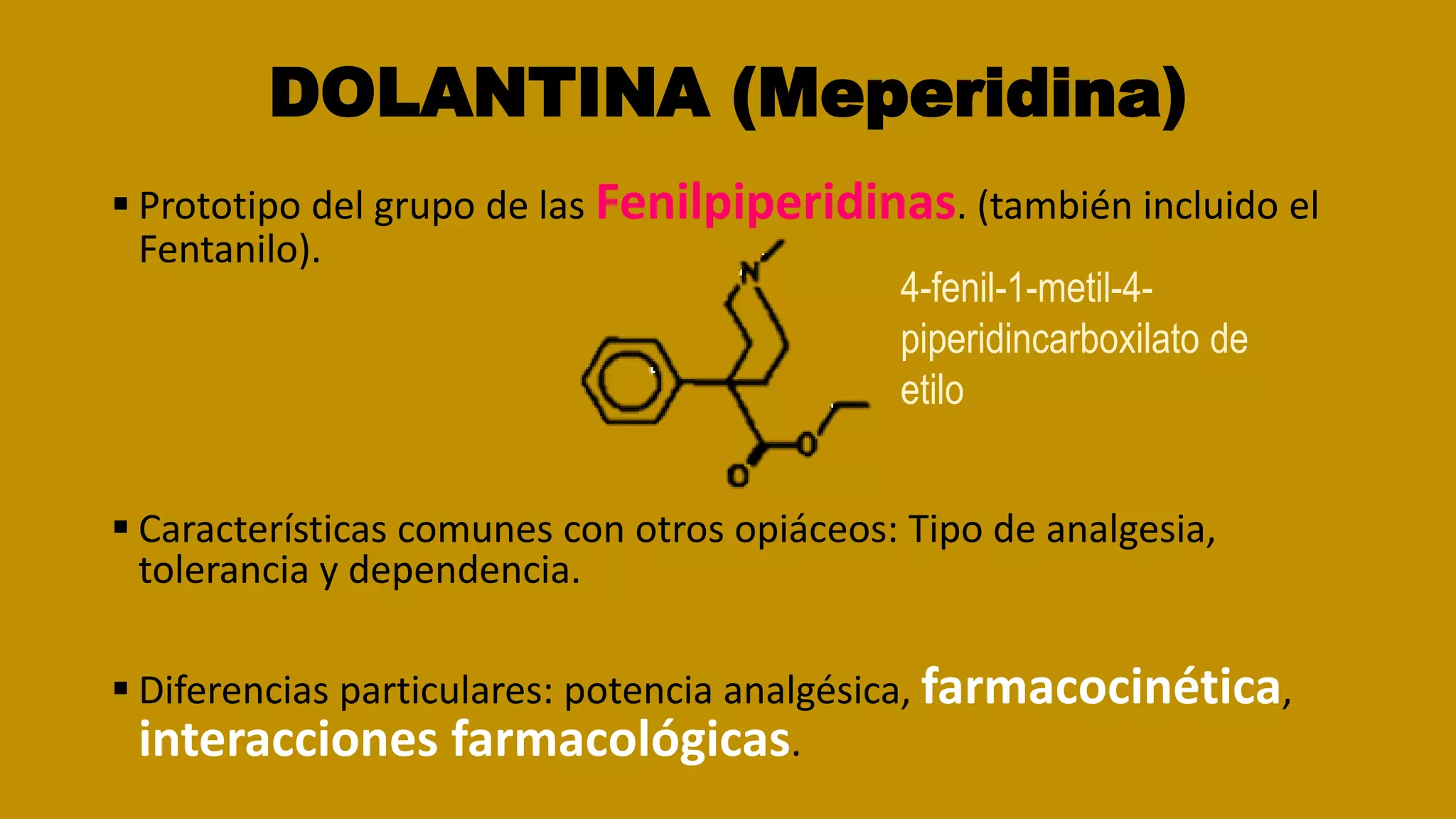 dolantina en una paciente complicada | PPTX