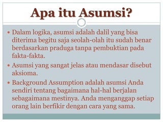 Assumptions of IR | PPTX