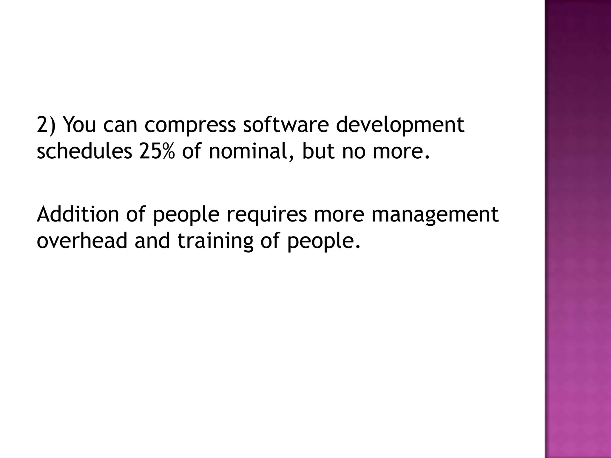 software project management Assumption about conventional model | PPT