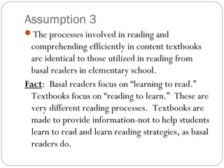False Assumptions | PPT | Education