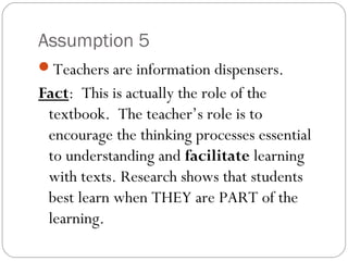 False Assumptions | PPT
