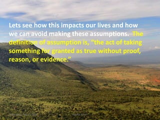 Assumptions Can Easily Drain Your Marriage | PPT | Free Download