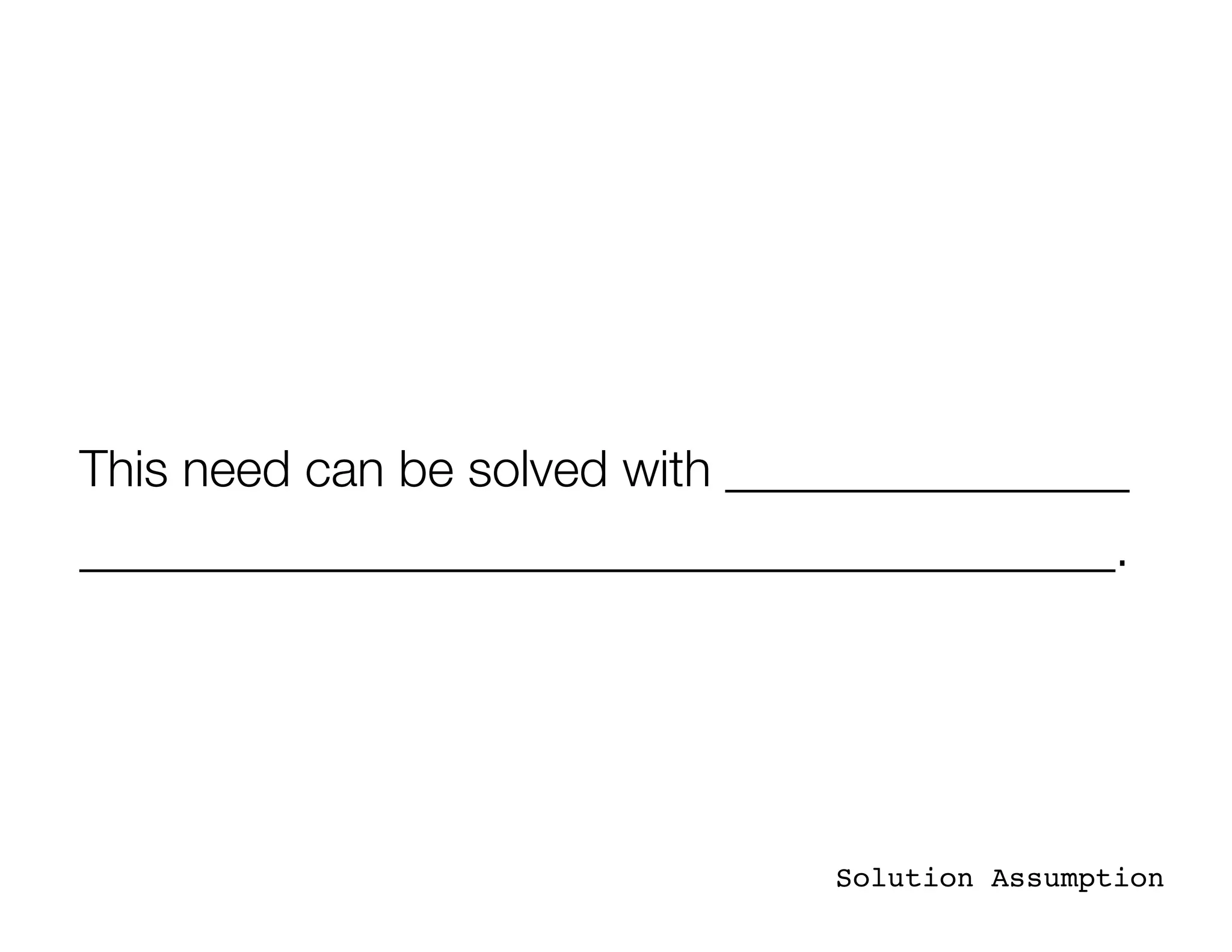 Assumptions exercise | PDF
