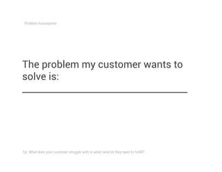 Assumptions exercise template Oct-13 | PDF