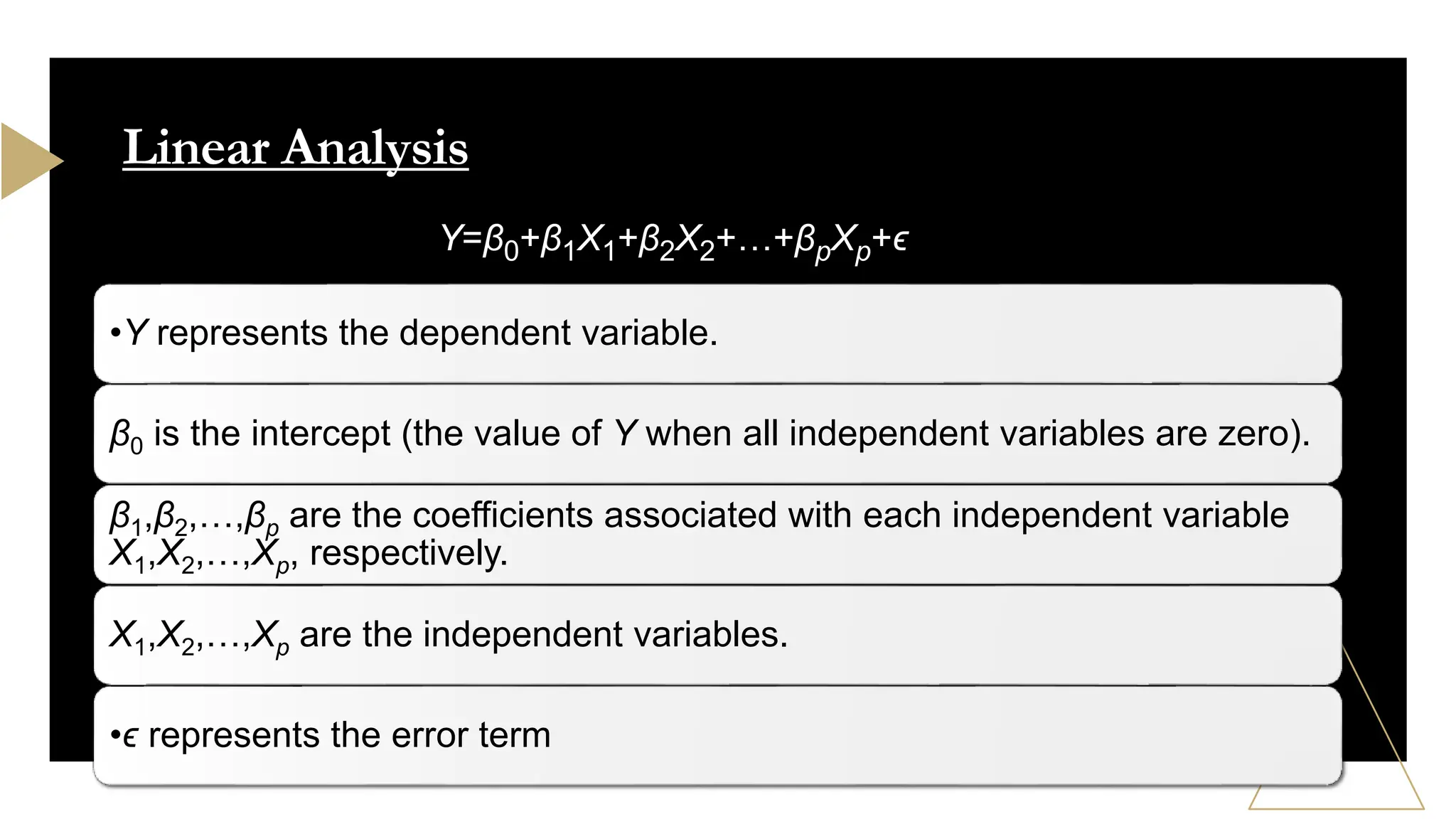 Assumptions of Linear Regression in Linear Regression | PPTX