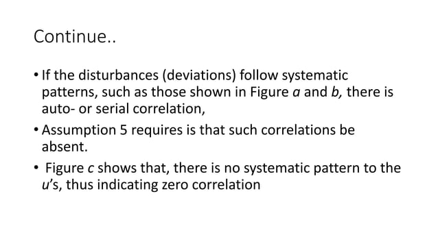 Assumptions of OLS.pptx | Physics | Science