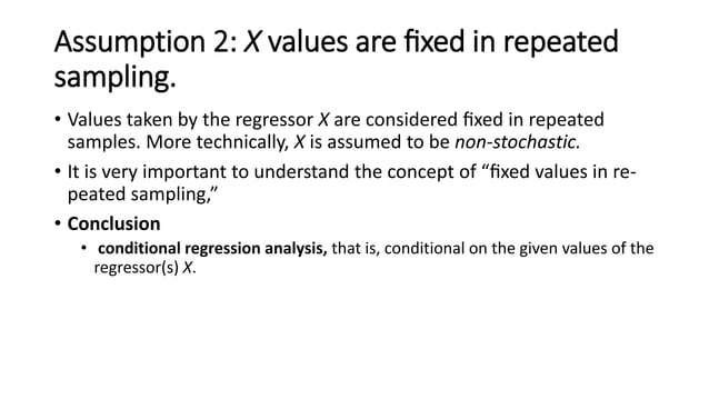 Assumptions of OLS.pptx | Physics | Science