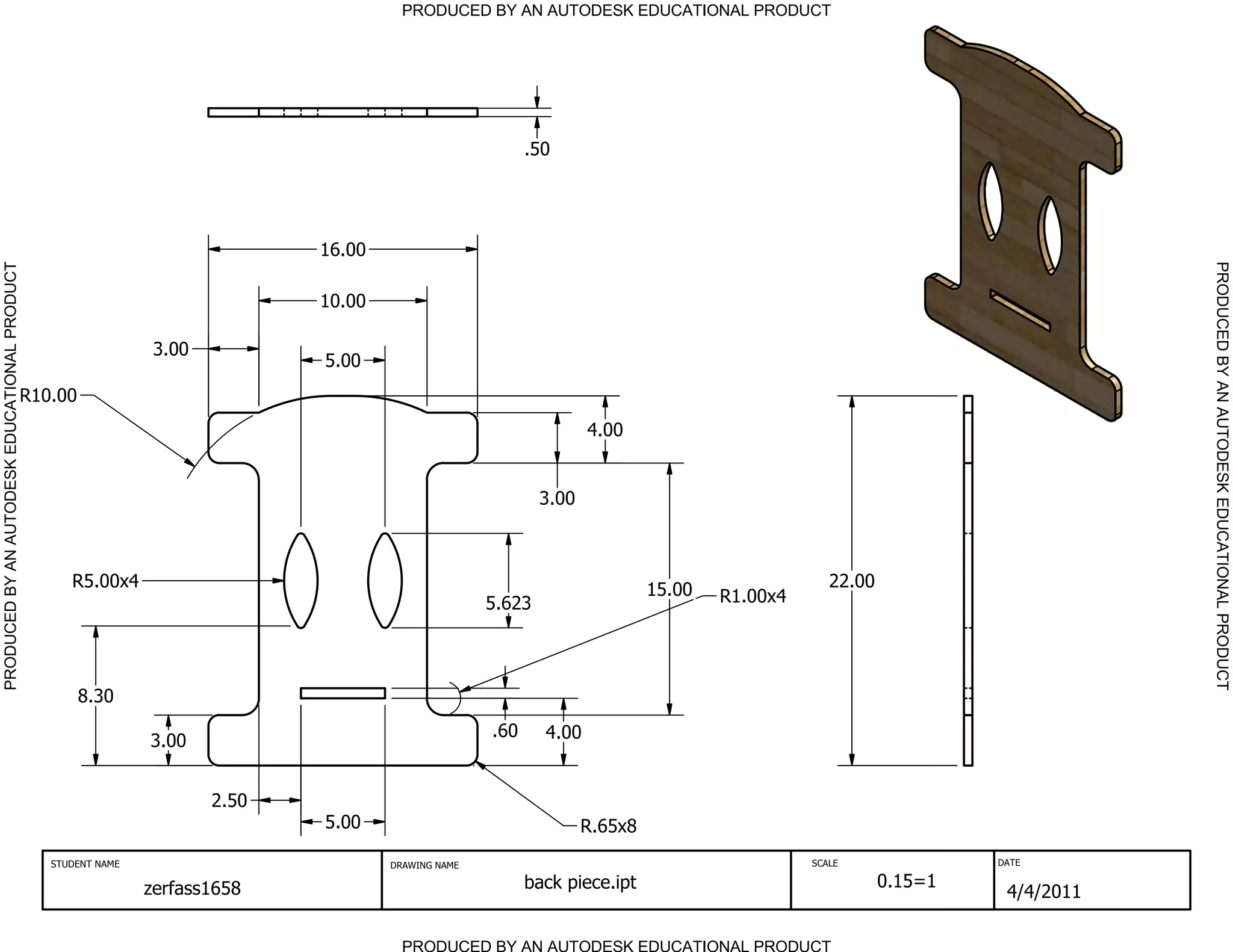 Rocking Chair Drawings | PDF