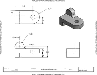 Inventor Drawings | PDF
